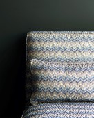 Gustav, silver, blue - Cowtan & Tout Design Library