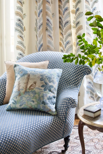 Fyllo Stripe, sky, celadon - Cowtan & Tout Design Library